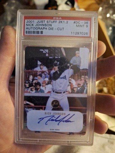 2001 Autographed Nick Johnson DC-36 Mint 9 Psa | eBay