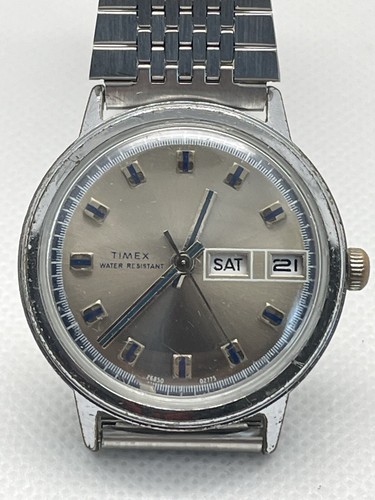 Vintage 1975 Timex Mechanical Watch (project) Good To Vg. | eBay