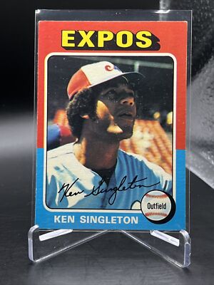 Ken Singleton #125 Montreal Expos - 1975 Topps Baseball NM | eBay