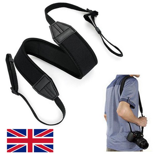 Skidproof Neoprene Neck Shoulder Strap Belt for SLR DSLR Camera ...