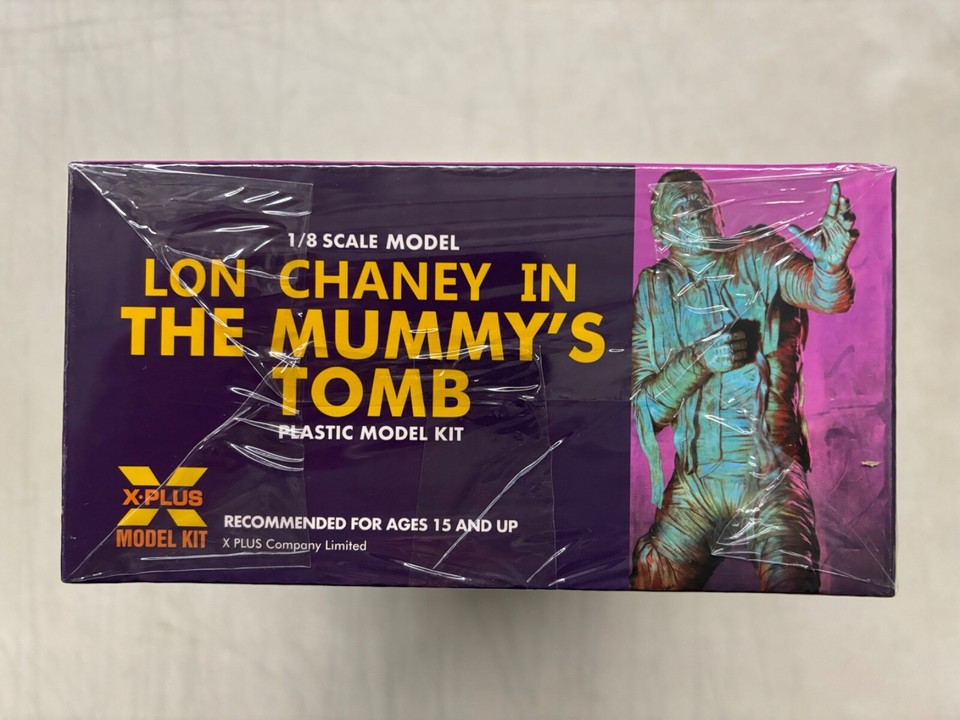 X-Plus 200139 Lon Chaney The Mummy's Tomb Movie Plastic Model Kit 1:8 ...