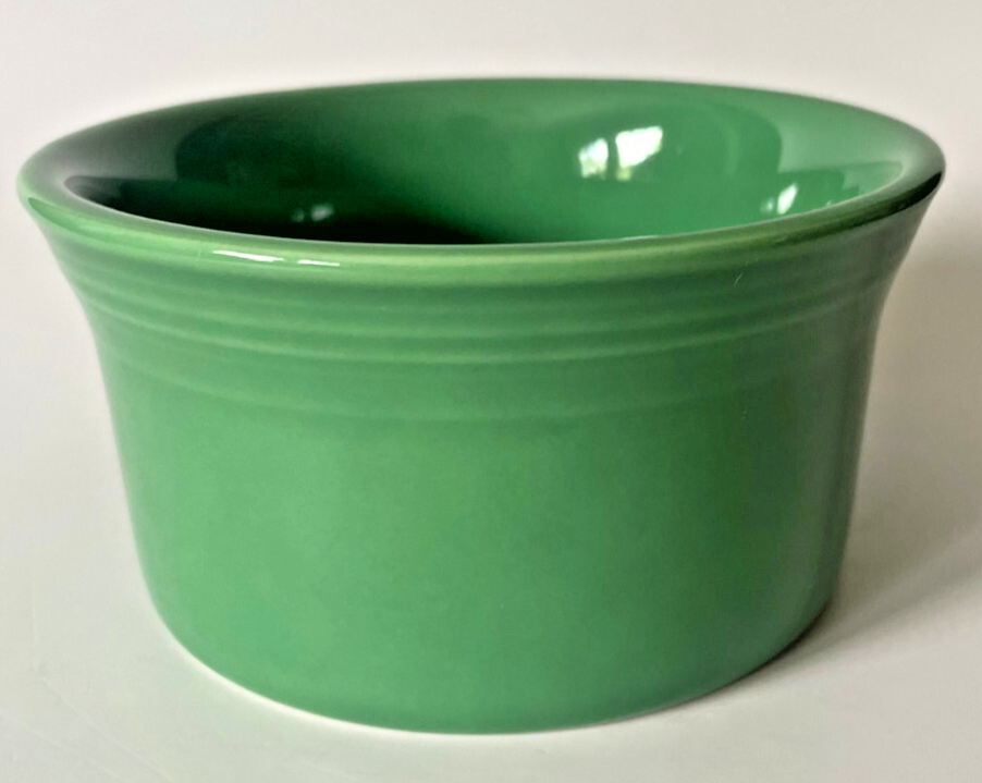 MEADOW Green FIESTA 4" RAMEKIN 8 Ounce Baking Bowl FIESTAWARE USA | eBay