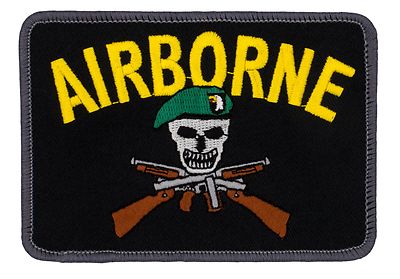 US Army Airborne Patch (506) 4 1/2" x 3" Embroidered Patch 58928 | eBay