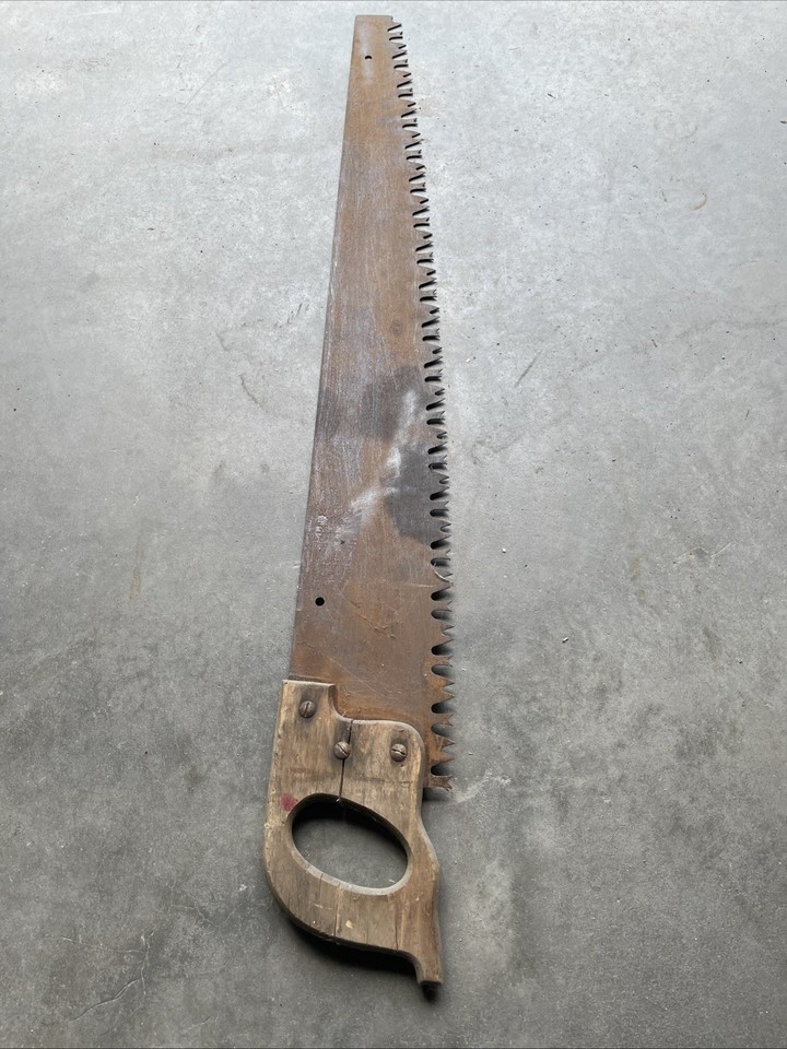 Vintage Cross Cut Logging SAW - 36" Blade - Warranted Superior Style ...