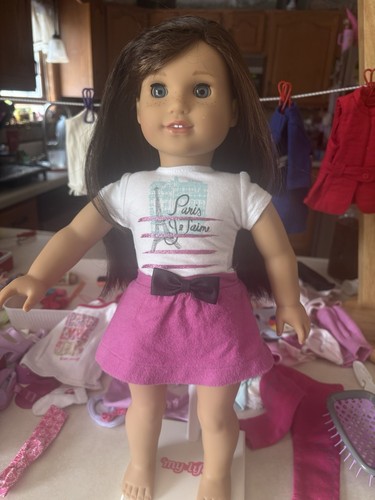 American Girl GRACE THOMAS 18" doll GOTY GIRL OF THE YEAR 2014 EUC ...