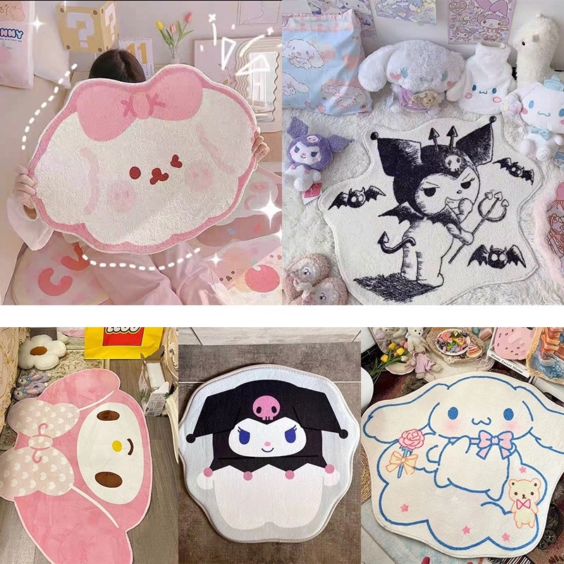 Cute Cartoon Plush Shaped Carpet For Living Room Bedroom Decoration ...