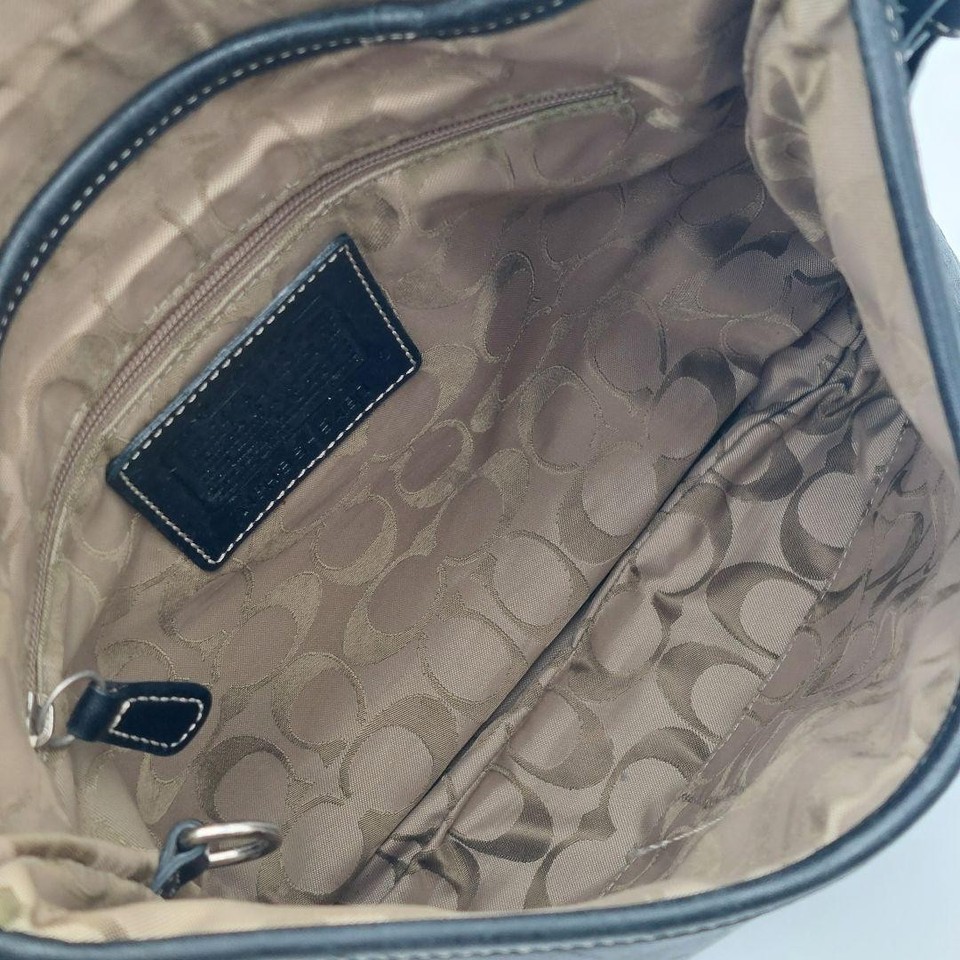 Coach Soho Leather Shoulder Bag Black Authentic Rare Model 9480 ...