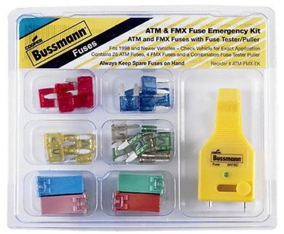 Cooper Bussmann ATM-FMX-EK Emergency Fuse Kit, 30-Pc. - Quantity 3 | eBay
