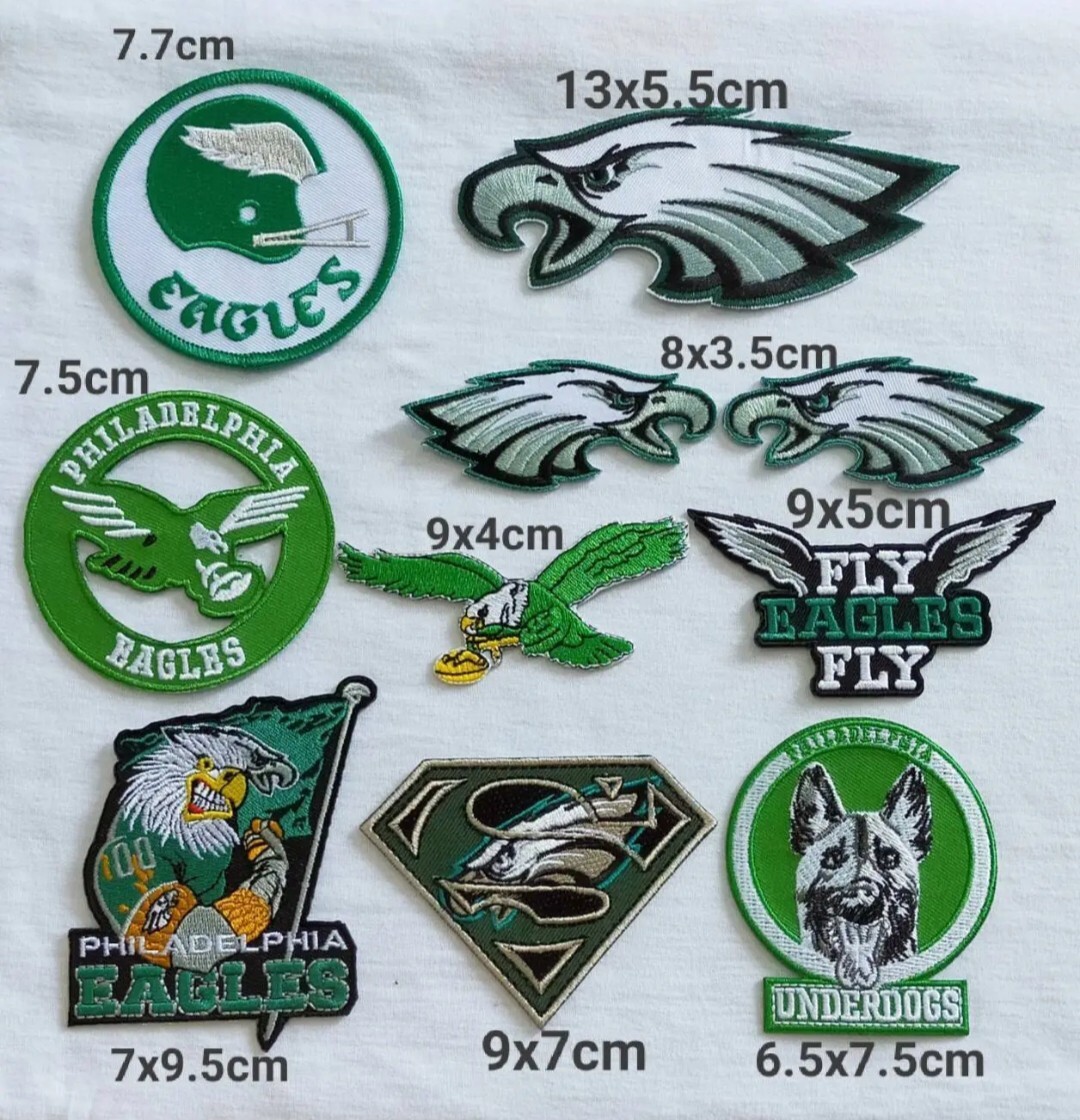 NFL Philadelphia Eagles Logo Patch sport Embroidery , Iron , Sewing on ...