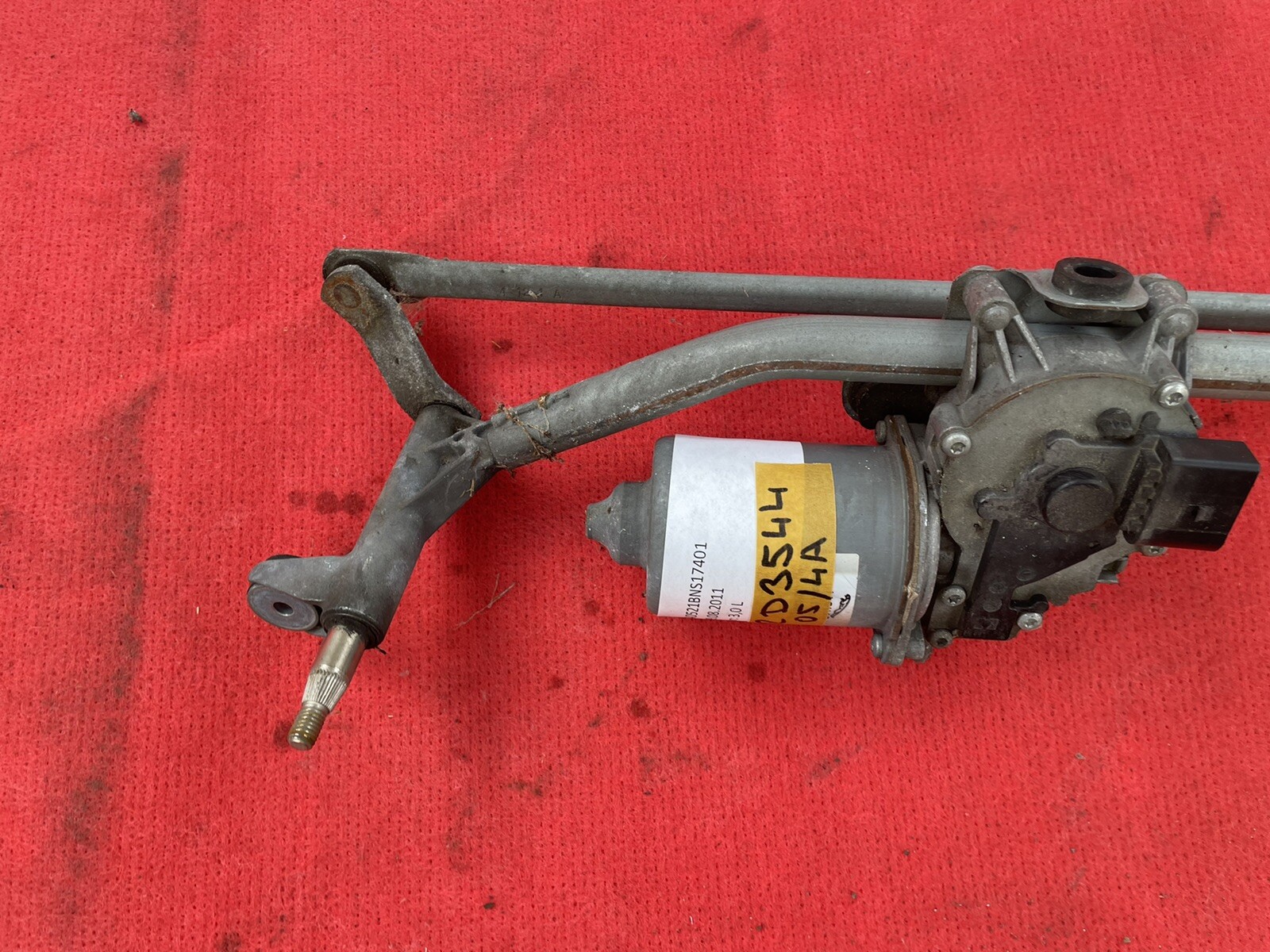 Jaguar XF 2009 - 2015, Wischermotor und Getriebe, SCHEIBENWISCHERMOTOR ...