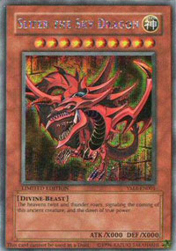 Slifer the Sky Dragon - YMA-EN001 - Secret Rare - Limited Edition x1 ...