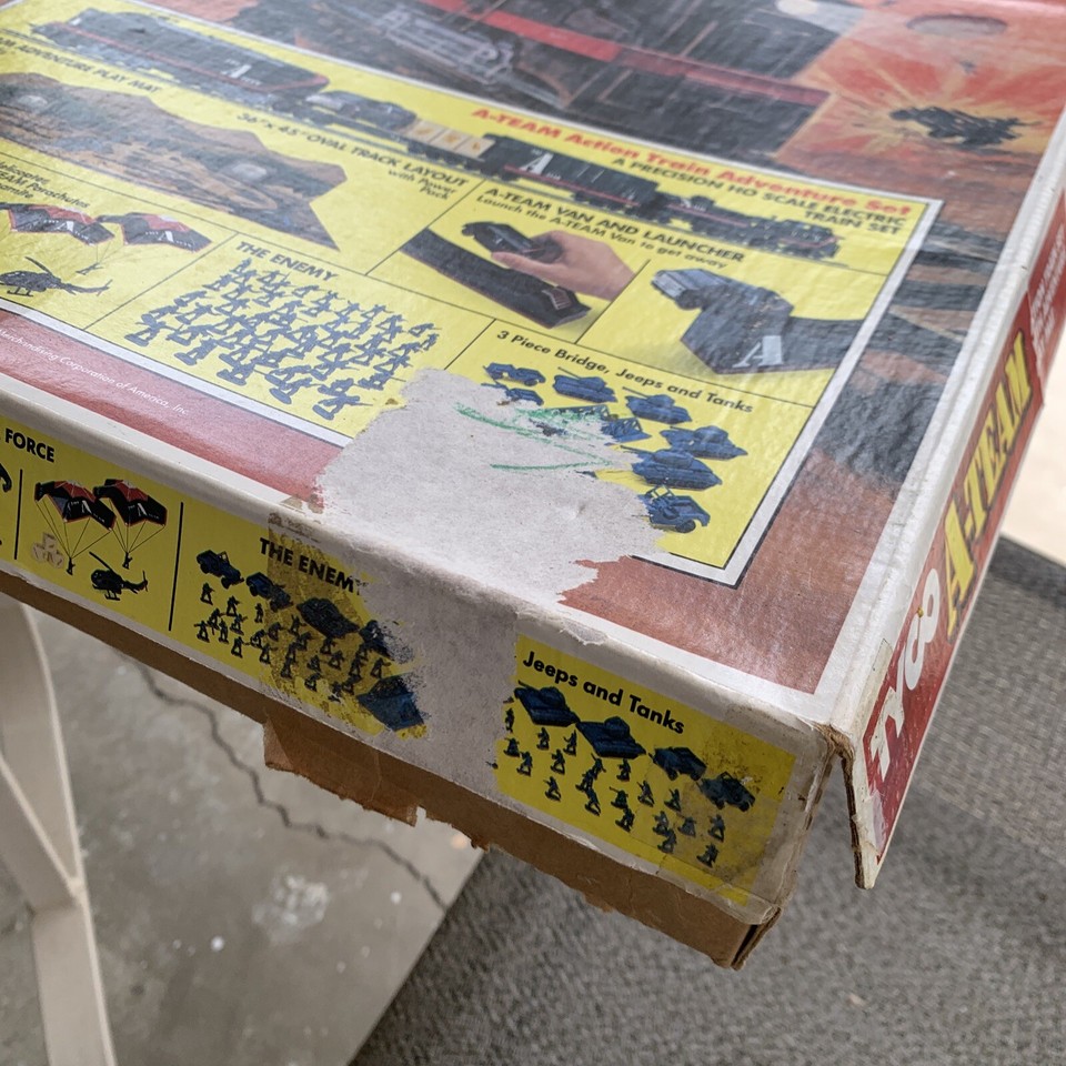 Tyco A Team Model Railway Trainset | eBay