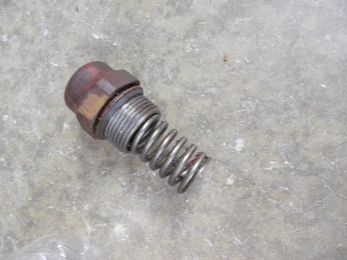 Case DC Tractor Original PTO Power Take Off spring loaded oil fill ...