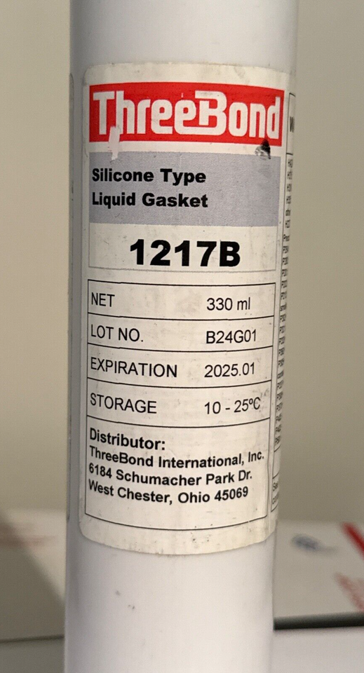 Threebond 1217B Genuine Subaru Part Silicone Liquid Gasket, RED~330mL ...