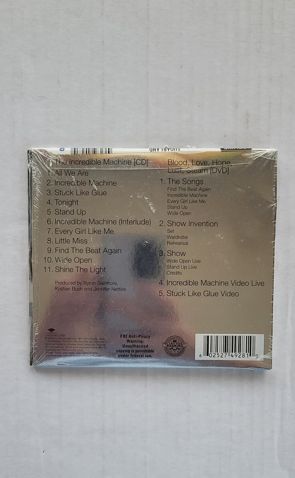 Sugarland The Incredible Machine Deluxe Edition CD &DVD 2010 Mercury ...