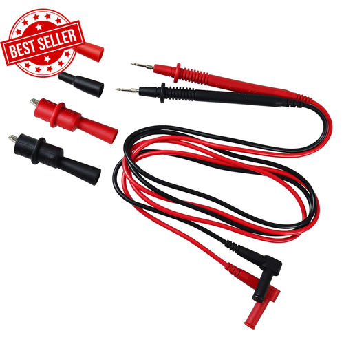 KIT-14 Test Lead Set for Fluke, Extech, Fieldpiece, Klein Tools 69410 ...