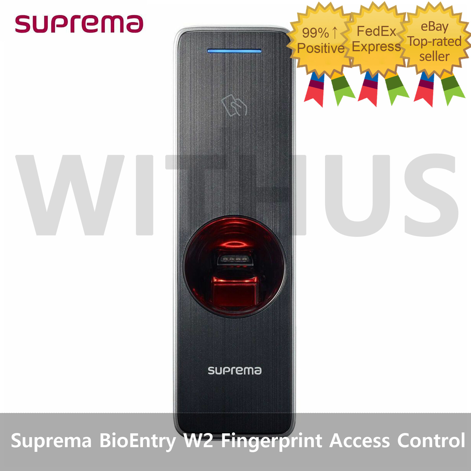 Suprema BEW2-ODP BioEntry W2 Biometric Fingerprint Access Control ...