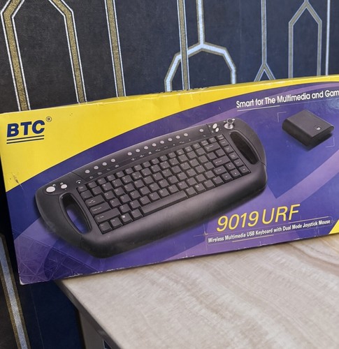 Emprex 9019URF III HTPC media wireless keyboard with joystick mouse and ...