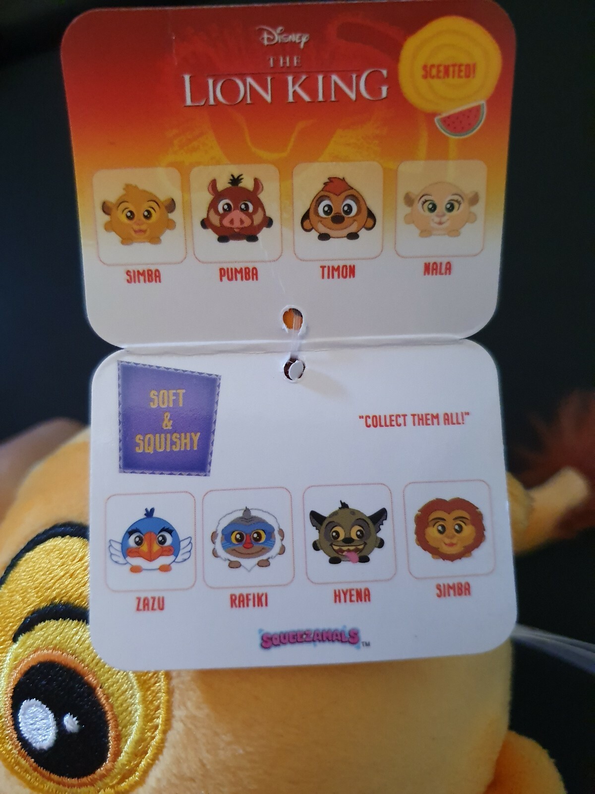 Woolworths Ooshies The Lion King Squeezamals RARE New With Tags Timon ...