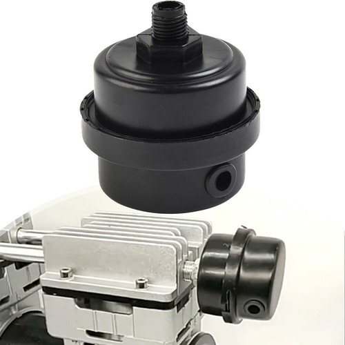 Durable Plastic Black Silencer Muffler for 12 5mm Threaded Compressors ...