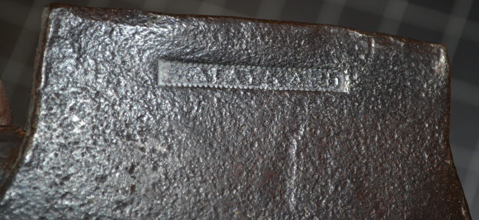 MAYNARD - BROAD AXE - LATE 1700'S EARLY 1800'S - REPAIRED BY L. WILDER ...