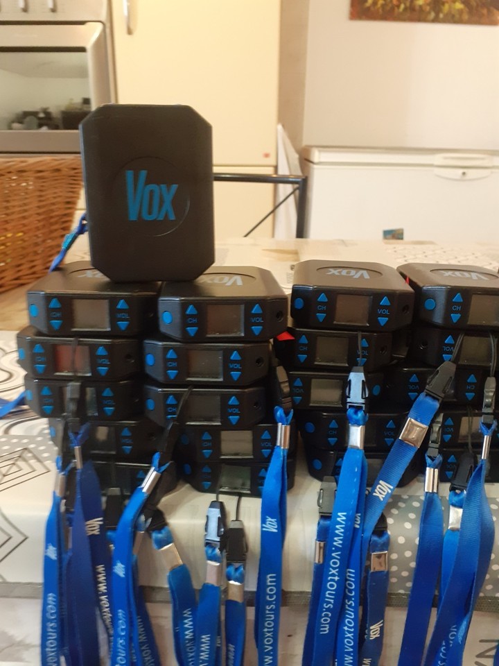 vox vdr sistema radio digitale 99 canali ottimo per guide turistiche | eBay