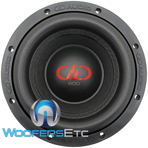 DD AUDIO 608F-D2 8" 3000W DUAL 2-OHM SUPER TUNED SUBWOOFER BASS SPEAKER ...