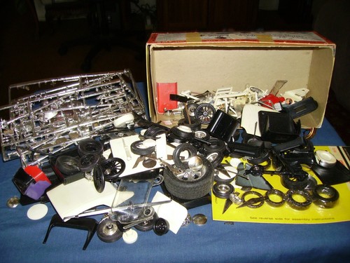 Toy Junk Yard Model Kit Parts 1960's-70's | eBay