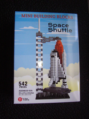 MINI BUILDING BLOCKS Space Shuttle Mini-Sized Building Blocks Set New ...