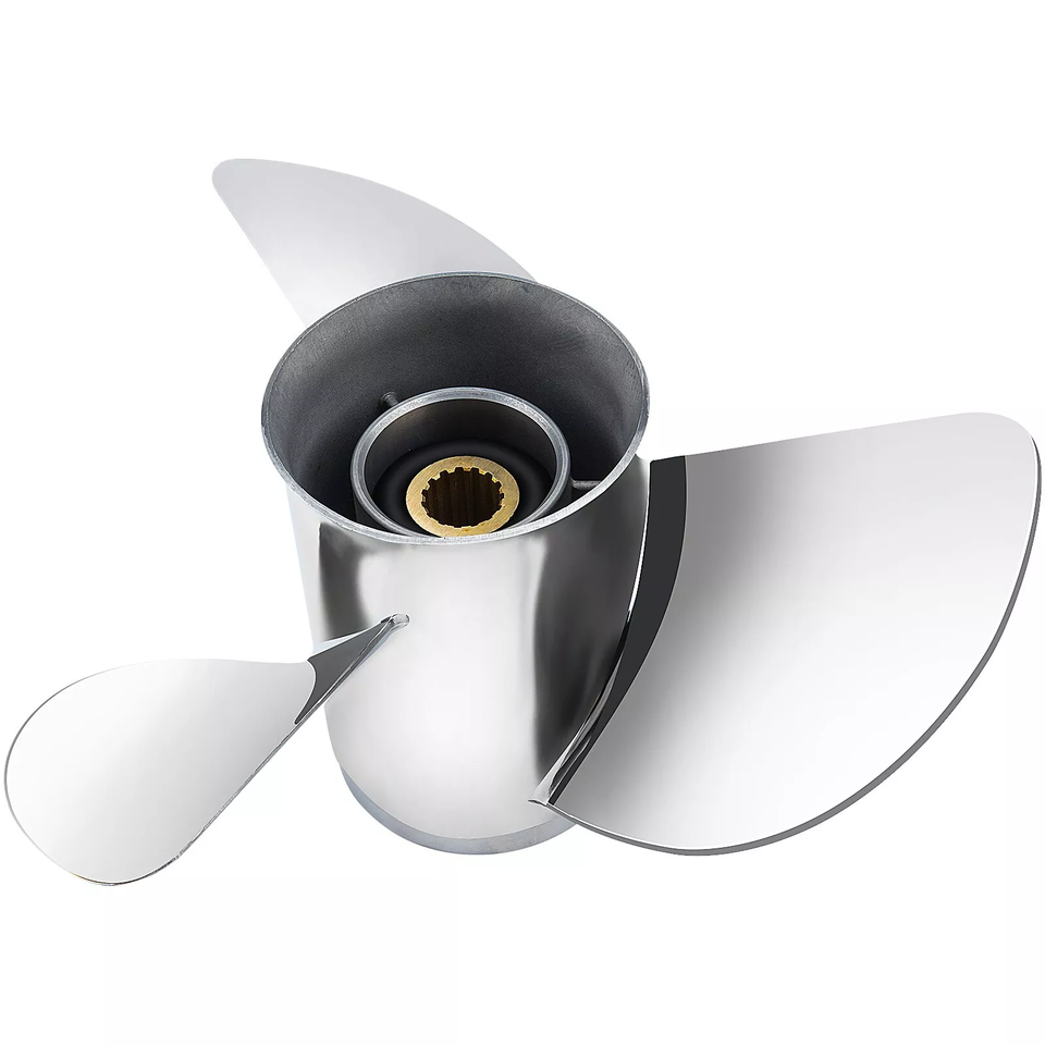 13x19P Boat Propeller for Yamaha 50-130HP Stainless Steel YBS Prop 15 ...