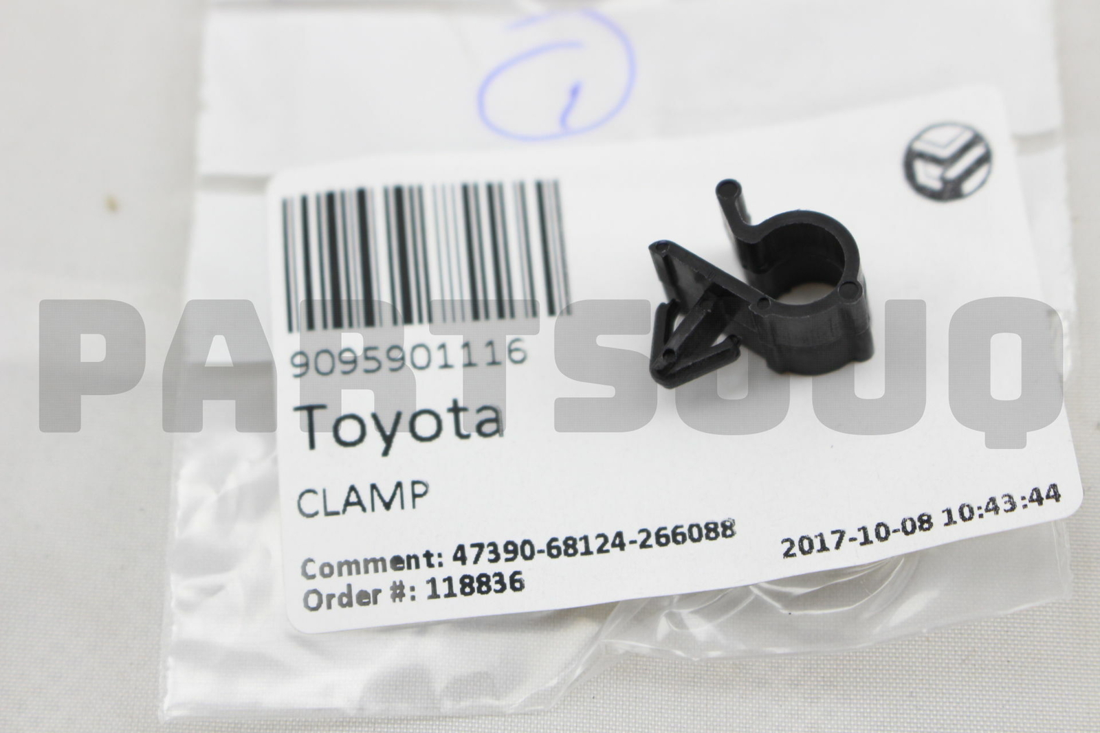 9095901116 Genuine Toyota CLAMP 90959-01116 | eBay