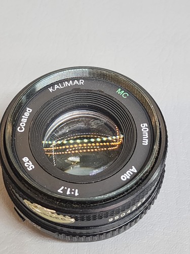 Kalimar MC 50mm Auto 1:17 Coated Camera Lens | eBay