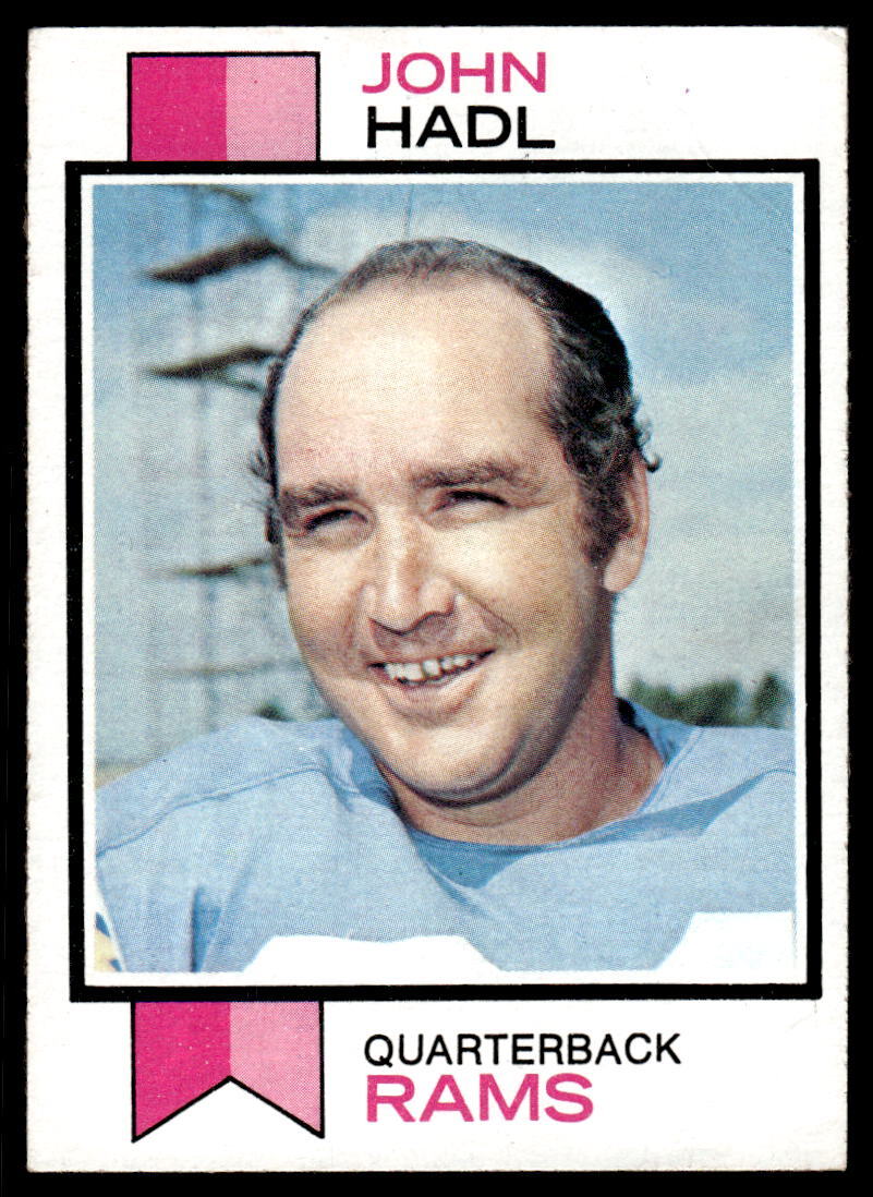 1973 Topps John Hadl #215 Los Angeles Rams Football Card | eBay