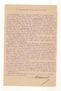 ANTIQUE LETTER ADDRESSED TO JUAN E SERRALLES / PONCE PUERTO RICO 1917 ...