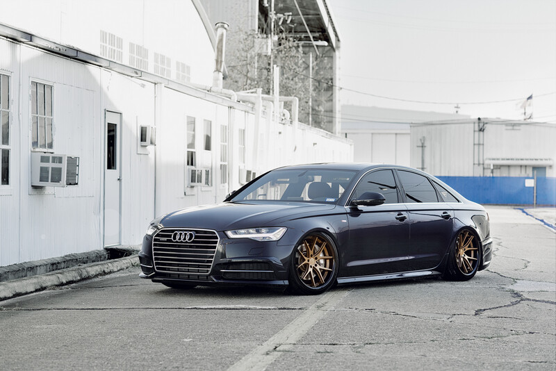 (4) 22x9.5" Ferrada Wheels FR2 Matte Bronze with Gloss Black Lip Rims ...