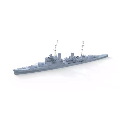SSMODEL SSC1200604 1/1200 Model Kit HMS SOUTHAMPTON Town-class Light ...