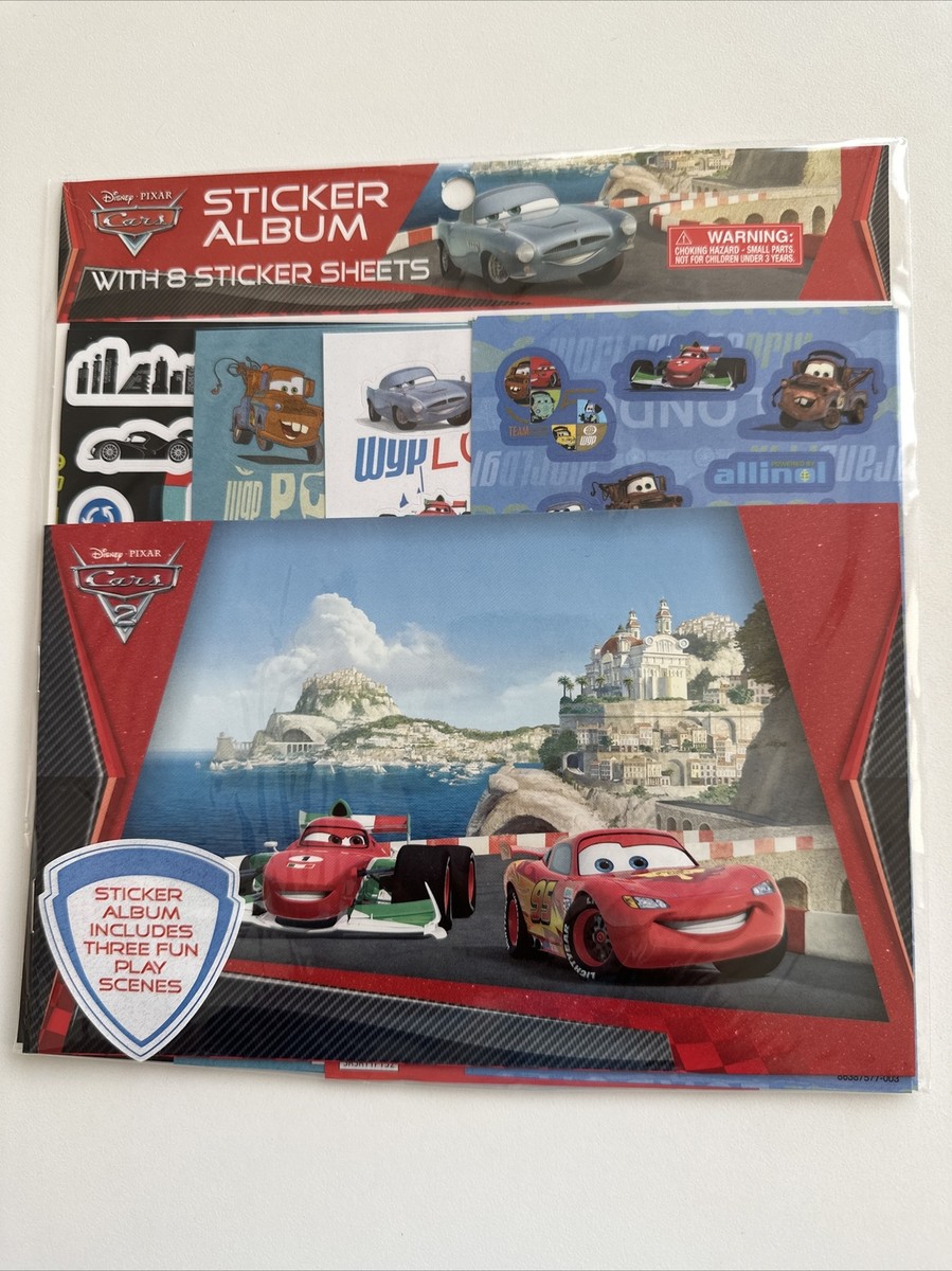 Printable Disney Cars Sticker Sheet Disney Pixar CARS 576 Stickers Pad