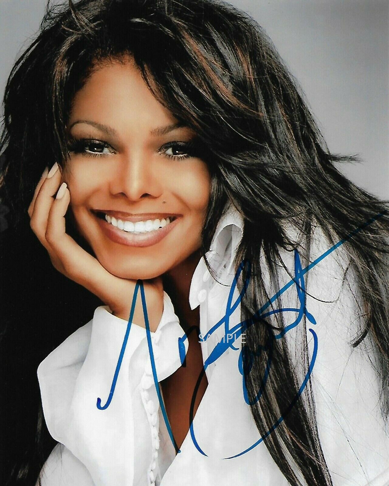 JANET JACKSON #2 REPRINT 8X10 PHOTO SIGNED PICTURE AUTOGRAPHED MAN CAVE ...