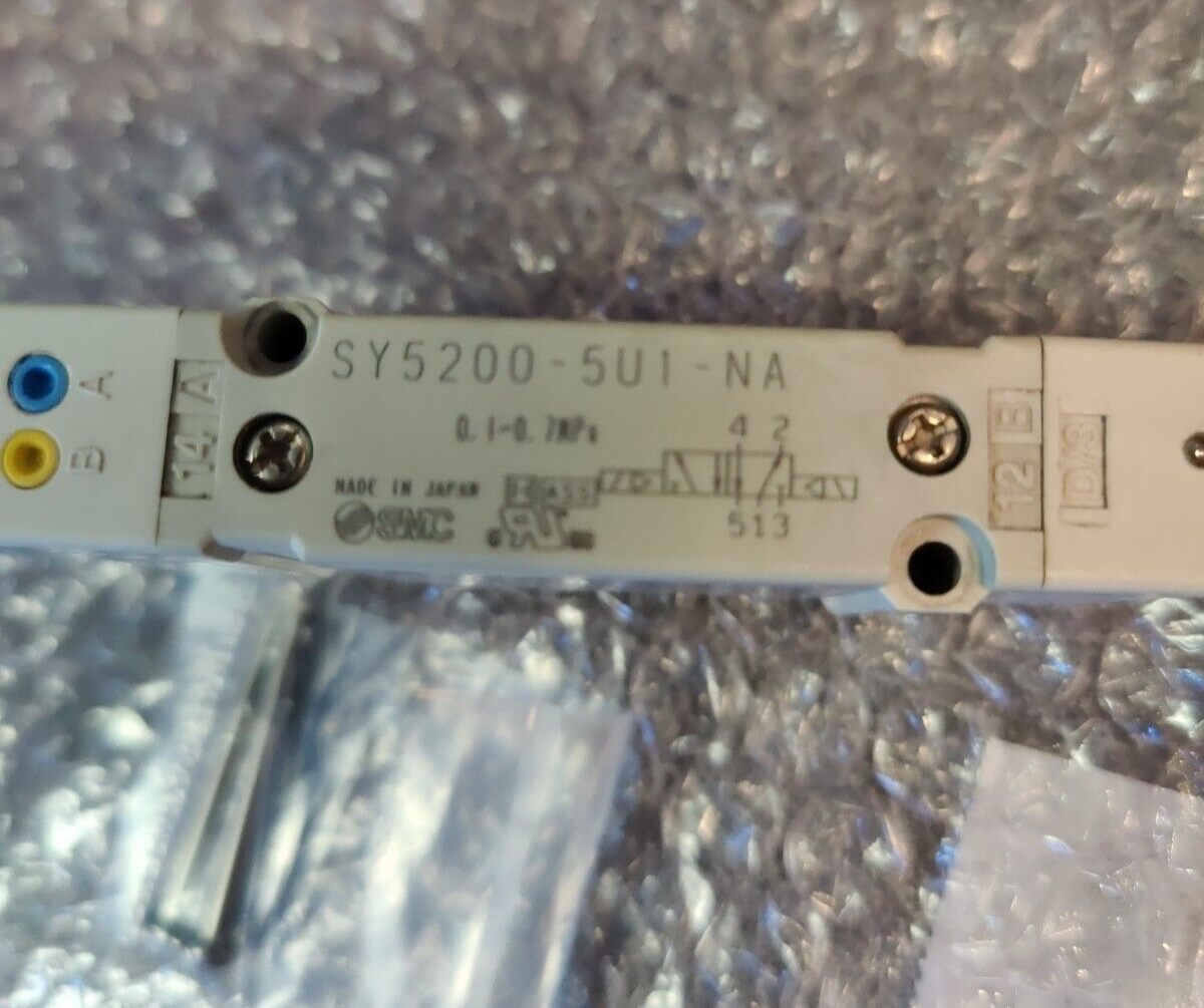 SMC SY5200-5U1-NA Port Solenoid Valve, 2 Position Double NEW! | eBay