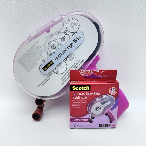 Scotch Advanced Tape Glider ATG Double Sided Tape Applicator & Tape ...