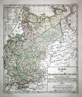 Approx. 1800 Russia Moscow Map Copper Engraving | eBay UK