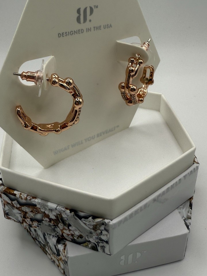 Bomb Party April 2025 Earrings Soulful Diva Hoops ER80341 RG | eBay