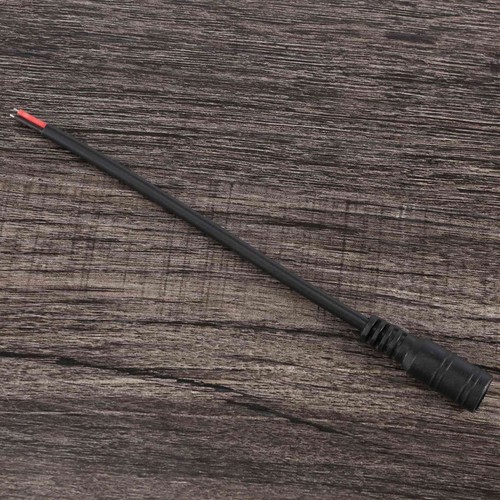 10pcs 12V DC Plug Female Jack Plug Connector Cable 5.5X2.1mm With ...