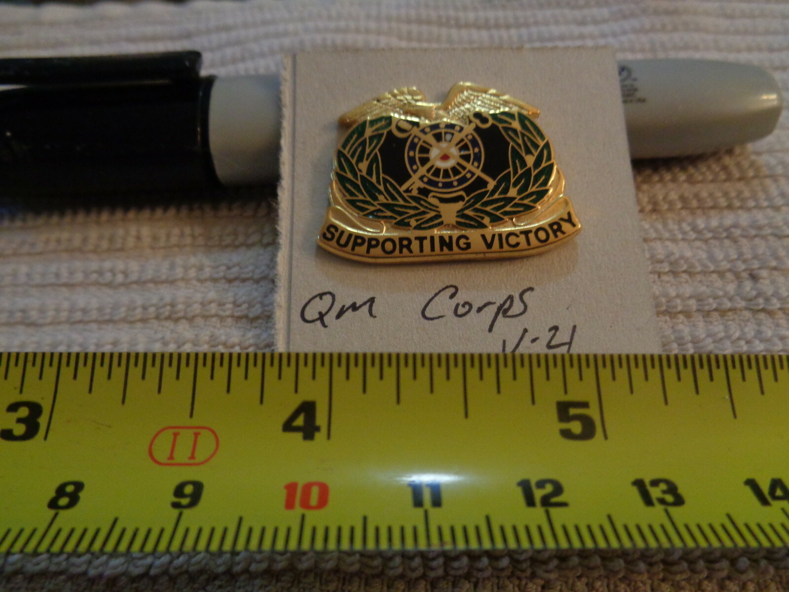 Quartermaster Corps V-21 Unit Crest, DI, DUI (DRAW#M4) | eBay