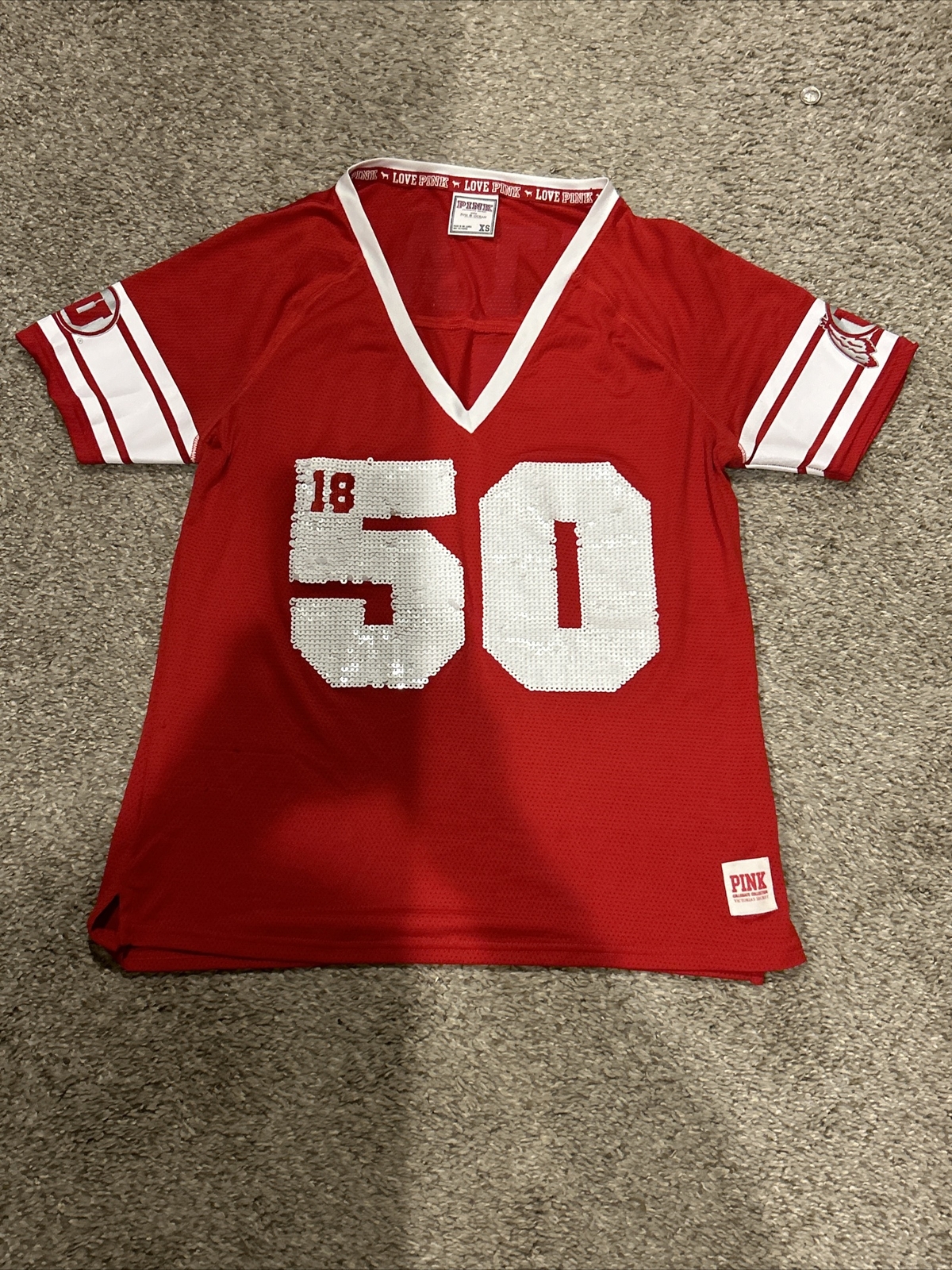 Victoria’s Secret PINK Collegiate Collection U Of Utah Utes Jersey XS ...
