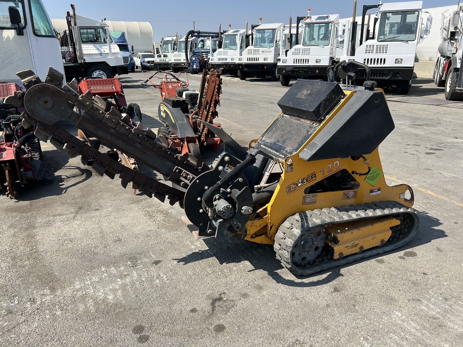 2015 Boxer 120 Walk Behind Self-Propelled Tracked Trencher | eBay