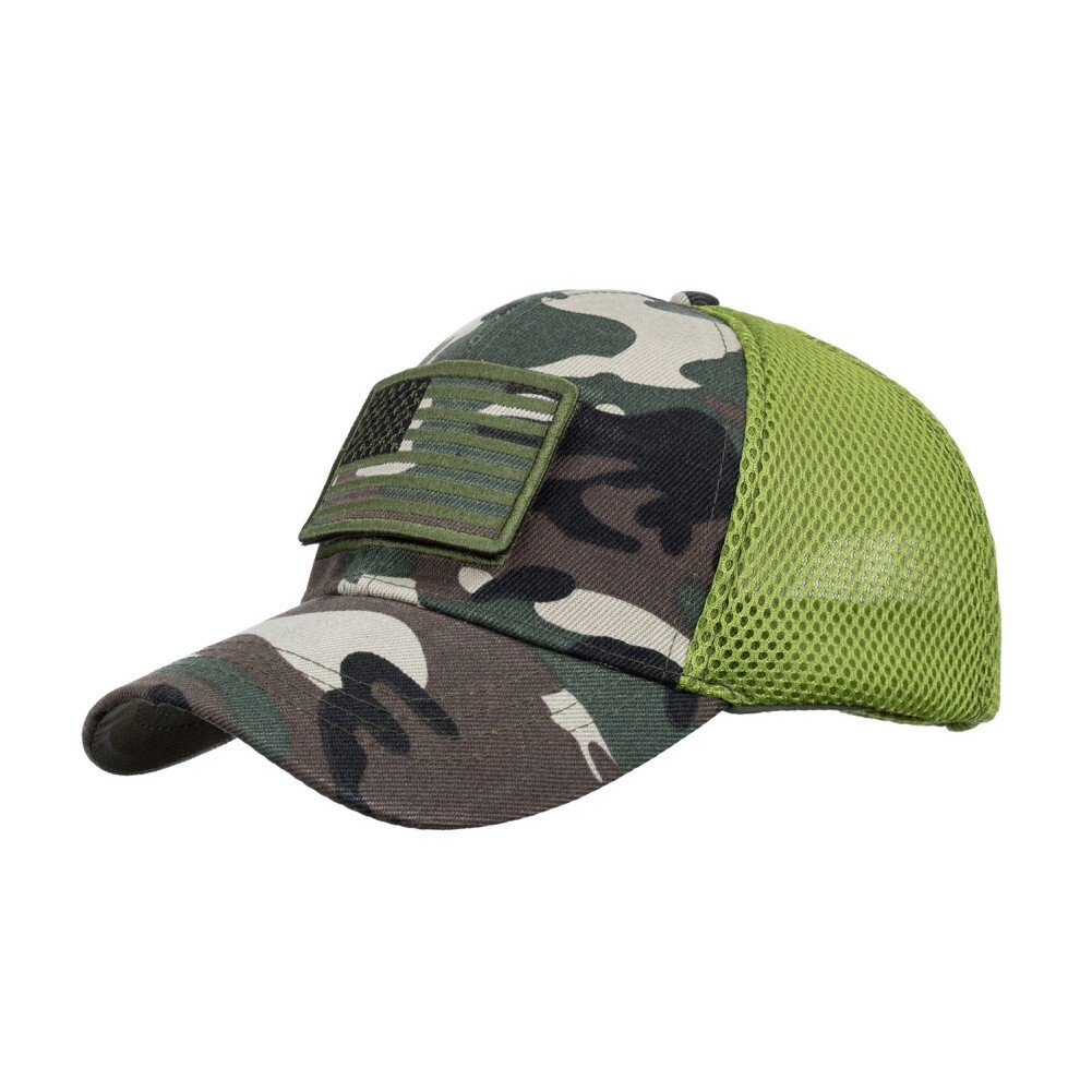 Tactical Camouflage Baseball Caps Men Summer Mesh Military Army Caps ...