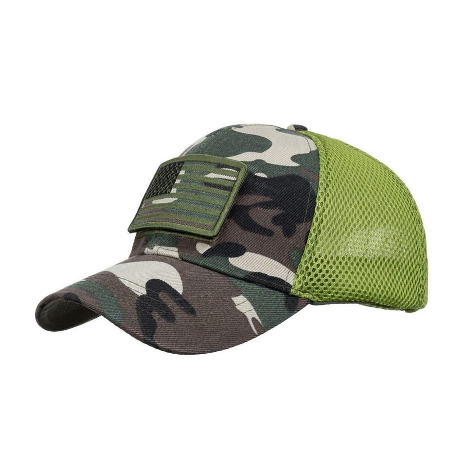 Tactical Camouflage Baseball Caps Men Summer Mesh Military Army Caps ...