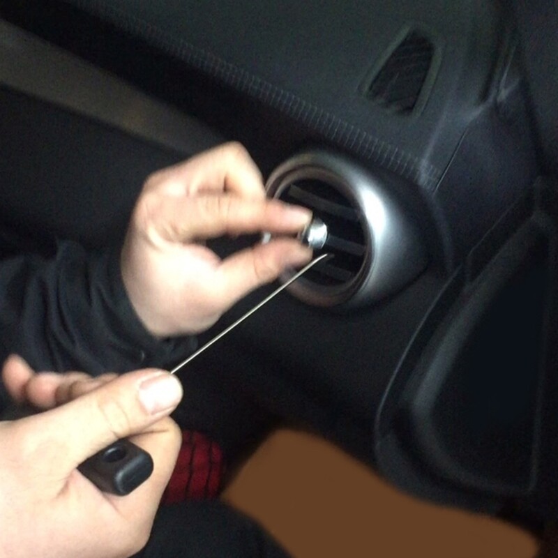 T-Handle Handbrake Air outlet Pull-out Hook Dashboard Trim Removal Tool ...