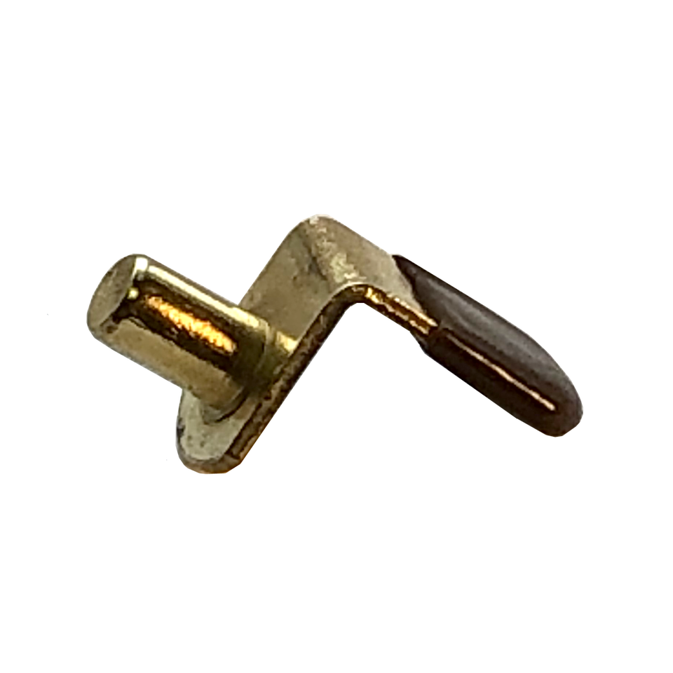 1/4" Shelf Support Pins - Bronze Cabinet Support Pegs w/Rubber {Qty up ...